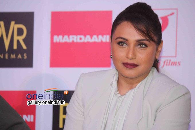 Rani Mukerji Launches the Mardaani Song - Filmibeat