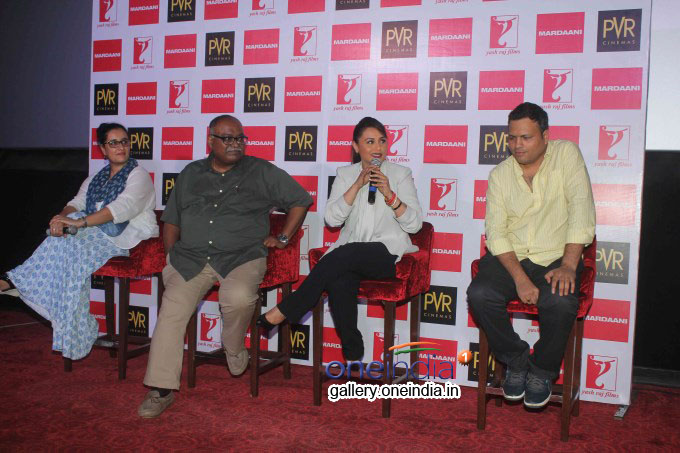 Rani Mukerji Launches the Mardaani Song - Filmibeat