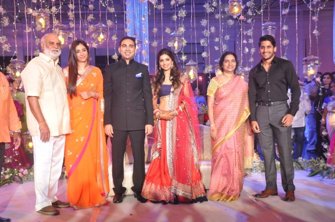 Raghavendra Rao Son Wedding Reception - Filmibeat