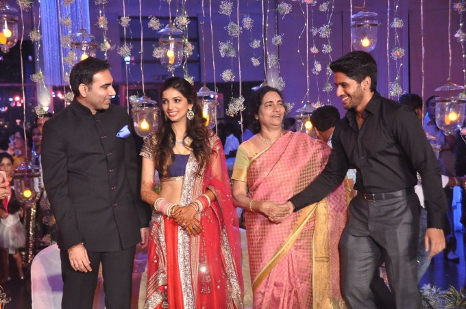Raghavendra Rao Son Wedding Reception - Filmibeat