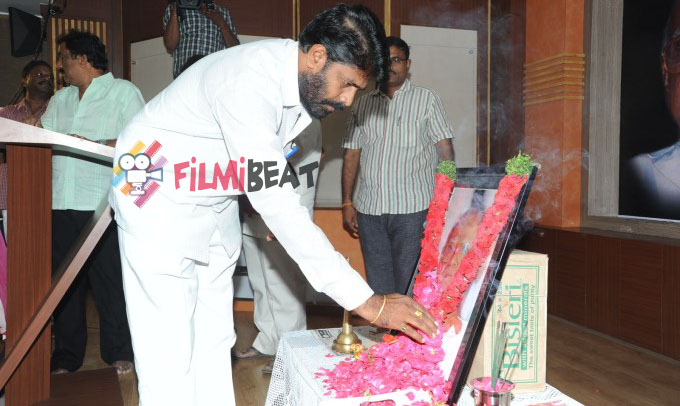 Director Bapu Condolence Meet - Filmibeat