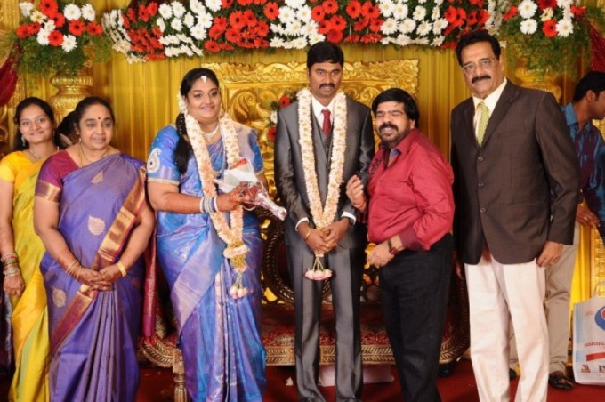 Anbalaya Prabhakaran Daughter Wedding - Filmibeat