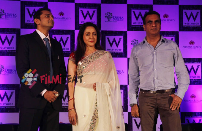 Hema Malini Launches Wollywood Integrated Township - Filmibeat
