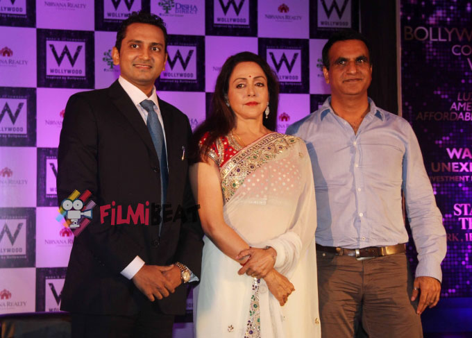Hema Malini Launches Wollywood Integrated Township - Filmibeat