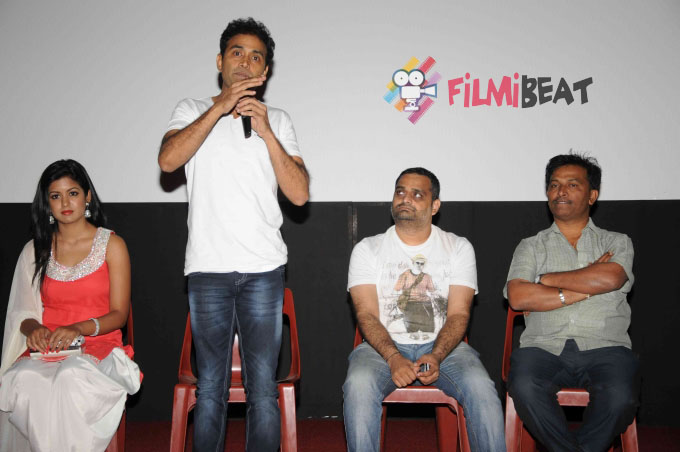 Raja Rajendra Film Press Meet - Filmibeat