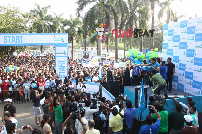 Shilpa Shetty Flag Off Max Bhupa's Walk For Health - Filmibeat