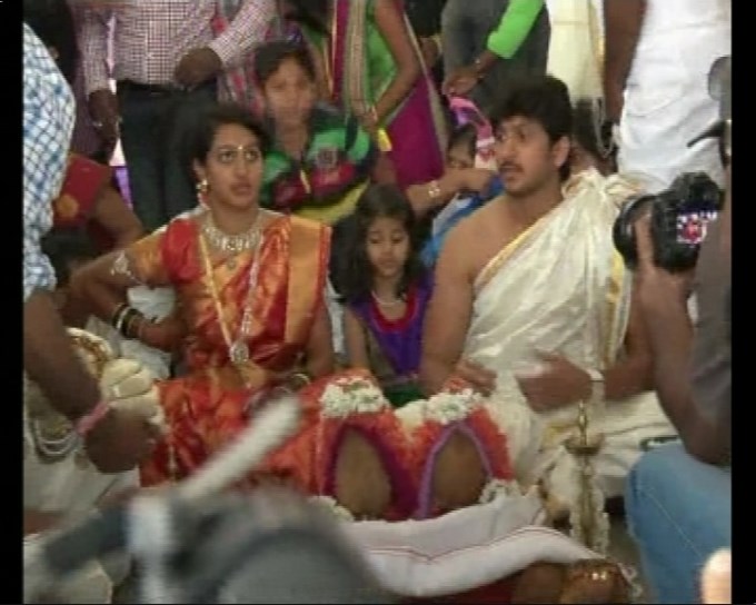 Actor Ajay Rao of 'Krishnan Love Story' fame entered into wedlock ...