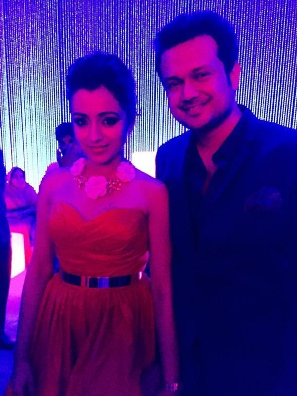 Trisha Krishnan And Varun Manian Engagement Party - Filmibeat