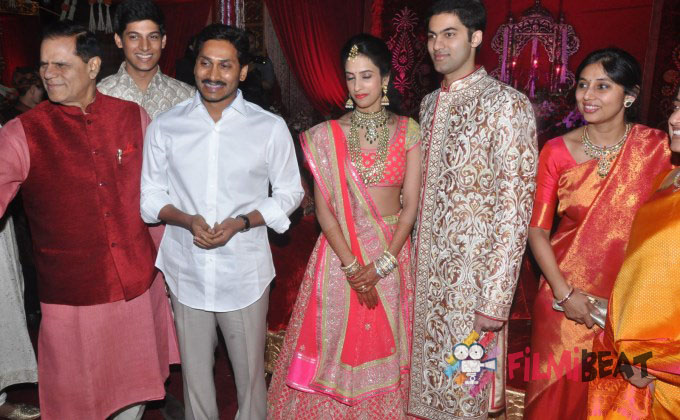 Subbarami Reddy Grandson Rajeev Wedding Reception - Filmibeat