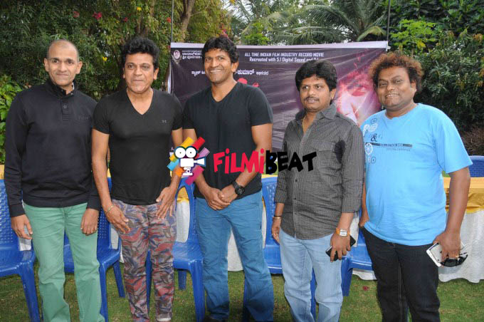 Shivaraj Kumar Om Film Re-Release Press Meet - Filmibeat