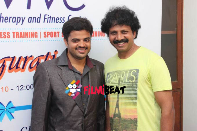 Arya Inaugurates Physiotherapy And Fitness Centre - Filmibeat