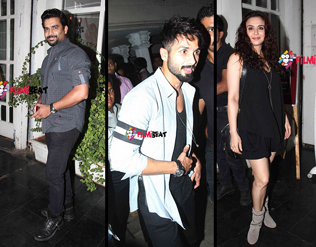 Shahid ,R Madhavan & Preity Attend Mukesh Chhabra’s Bday Bash - Filmibeat
