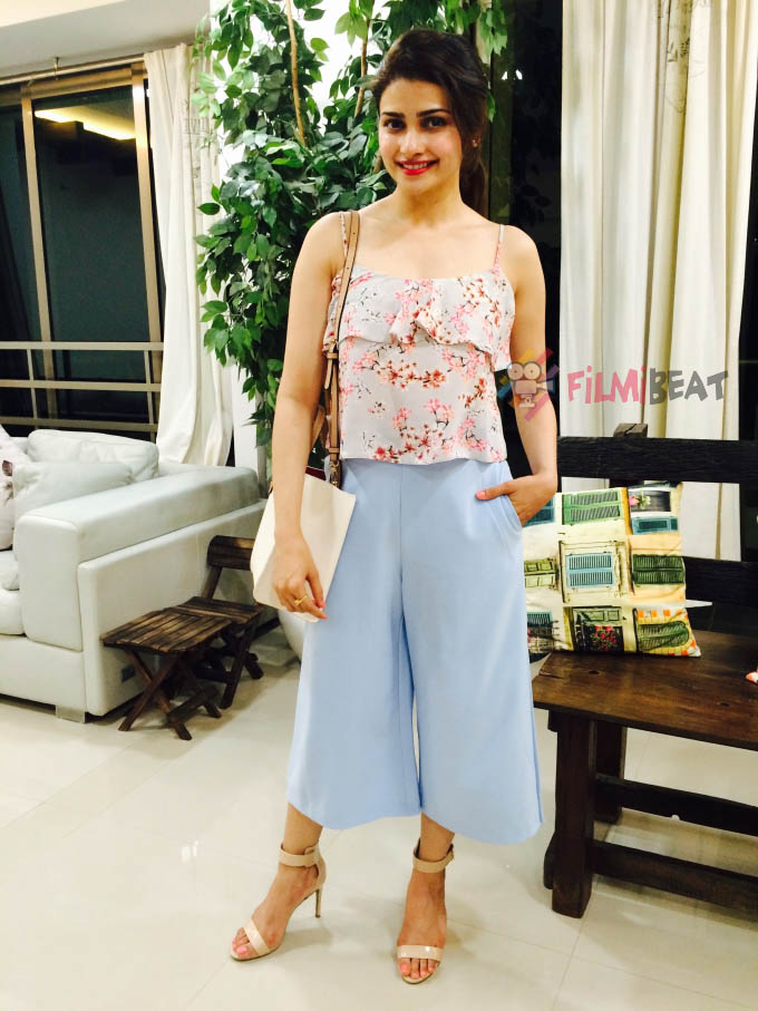 Prachi Desai At Premiere Of Marathi Movie 'Sugar Salt Ani Prem' - Filmibeat