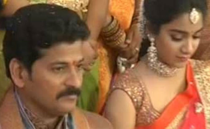 Revanth Reddy Daughter Nymisha Engagement - Filmibeat