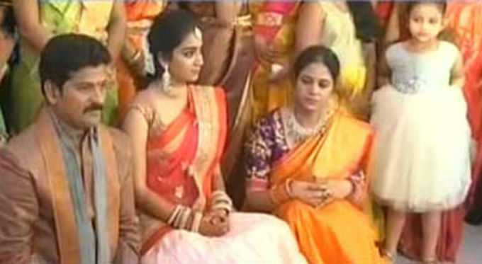 Revanth Reddy Daughter Nymisha Engagement - Filmibeat