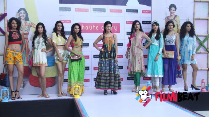Shruti Hassan Showcases The Latest Collection Of Brand Haute Curry ...