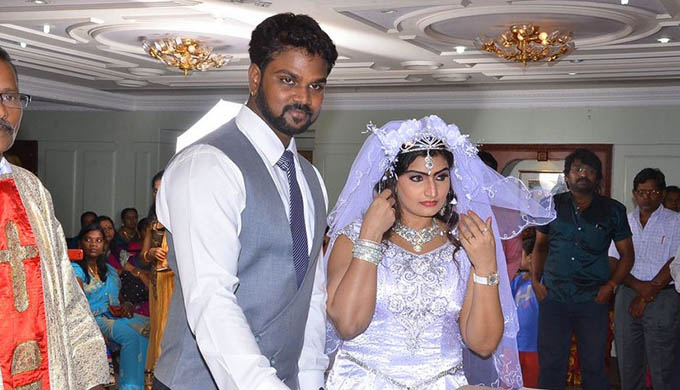 Actress Babilona Weds Industrialist Sundar Babul Raj - Filmibeat