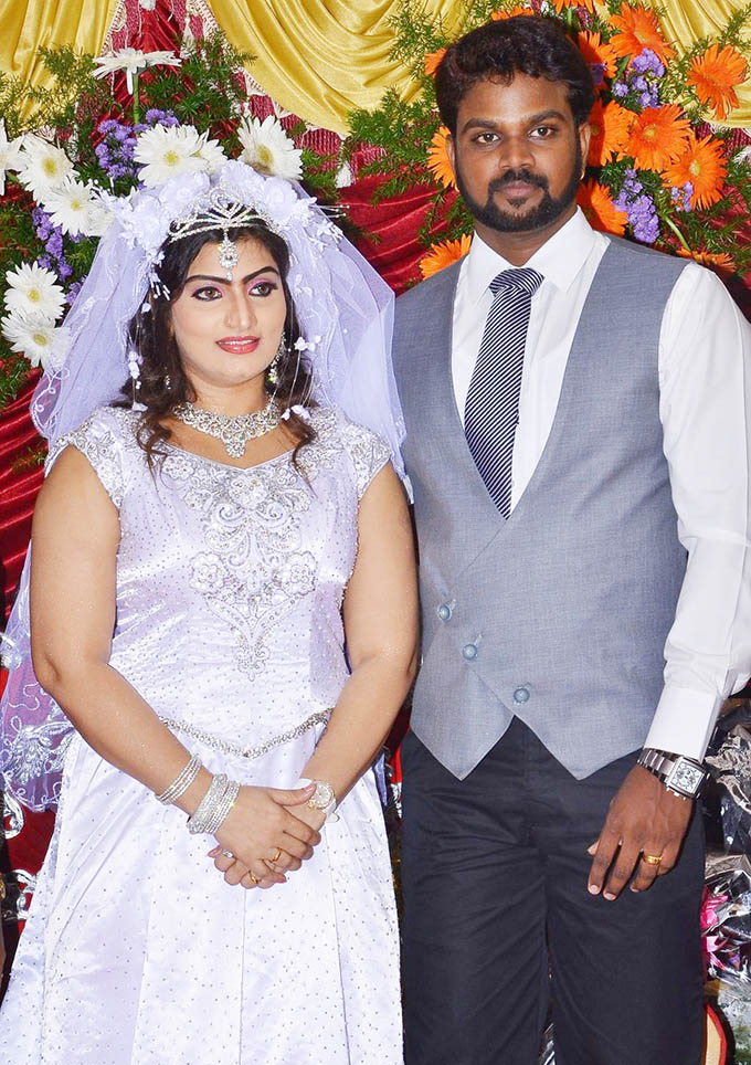 Actress Babilona Weds Industrialist Sundar Babul Raj - Filmibeat
