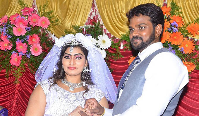 Actress Babilona Weds Industrialist Sundar Babul Raj - Filmibeat