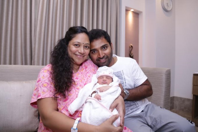Shobi And Lalitha Gopi Blessed With Baby Girl - Filmibeat