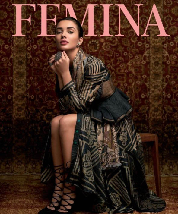 Amy Jackson On Femina Magazine November 2015 - Filmibeat