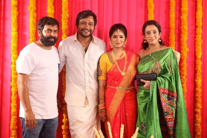 Bobby Simha and Reshmi Menon Engagement - Filmibeat