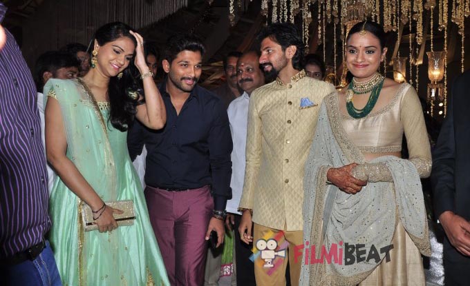 Celebrities At Ashwini Dutt's Daughter Priyanka Dutt And Nag Ashwin's ...