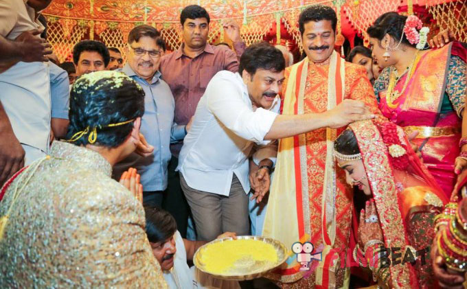 Revanth Reddy Daughter Wedding - Filmibeat