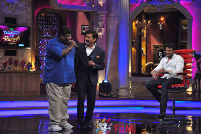 Darshan At Weekend With Ramesh - Filmibeat