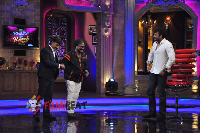 Darshan At Weekend With Ramesh - Filmibeat