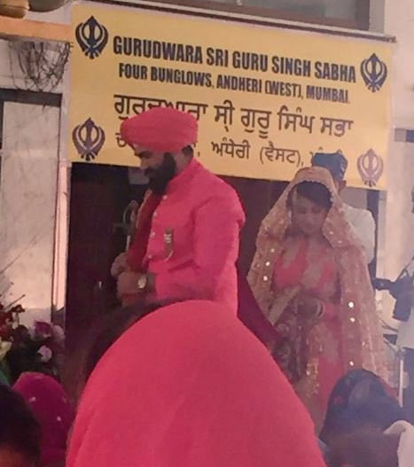 Arya Babbar Marries His Girl Friend Jasmine Puri - Filmibeat