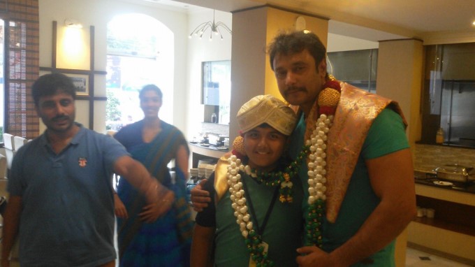Darshan Birthday Celebration At Sandesh The Prince Mysore - Filmibeat