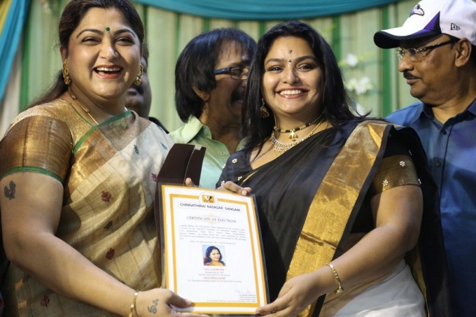 Chinnathirai Nadigar Sangam Swearing Ceremony - Filmibeat