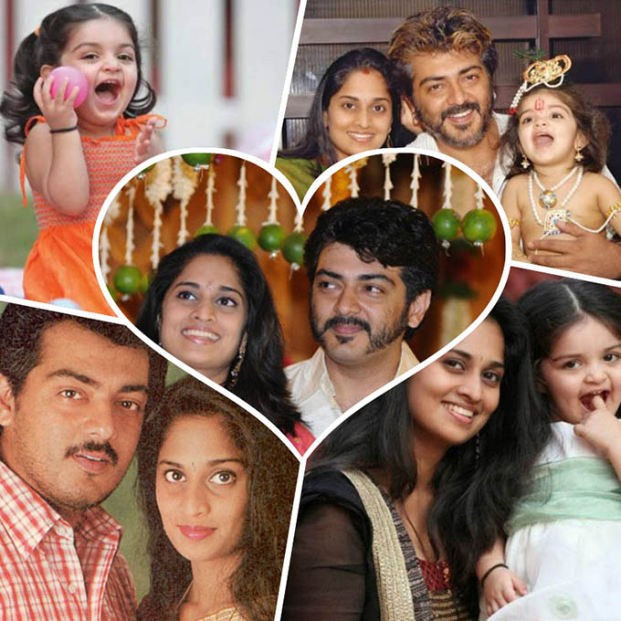 Ajith Kumar And Shalini 16th Wedding Anniversary - Filmibeat