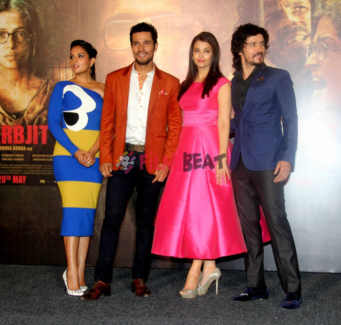 Sarabjit Trailer Launch - Filmibeat