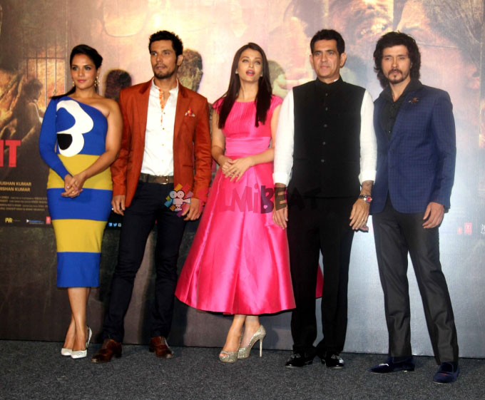 Sarabjit Trailer Launch - Filmibeat