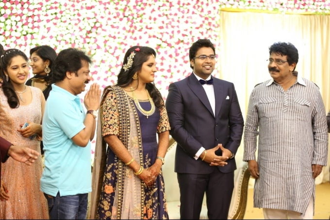 Director KS Ravikumar Daughter Marriage Reception - Filmibeat