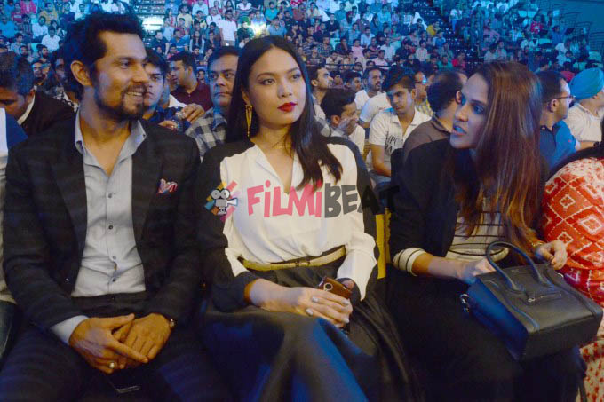 Randeep Hooda And Neha Dhupia At Finals Of Pro Boxing League - Filmibeat