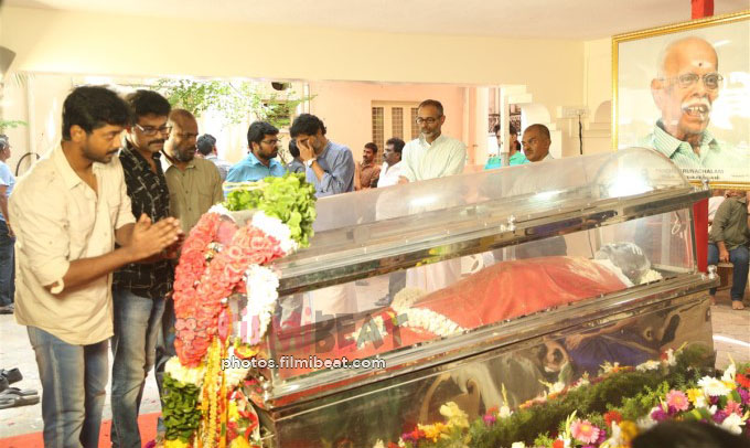 Celebs Pay Homage To Film Producer Panchu Arunachalam - Filmibeat