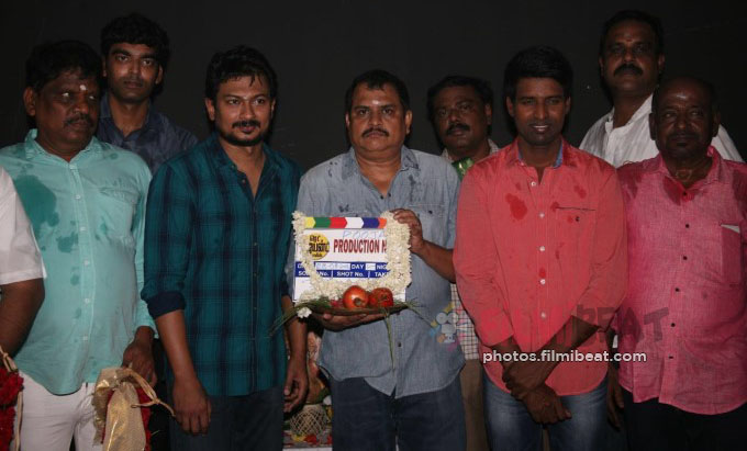 Udhayanidhi Stalin And Director Ezhil New Movie Launch - Filmibeat