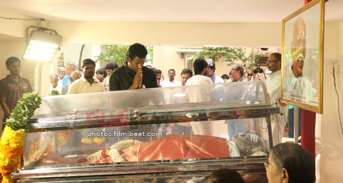 Celebs Pay Homage To Film Producer Panchu Arunachalam - Filmibeat