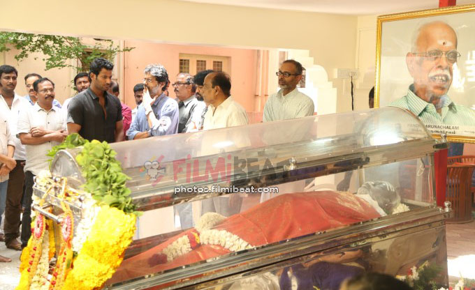 Celebs Pay Homage To Film Producer Panchu Arunachalam - Filmibeat