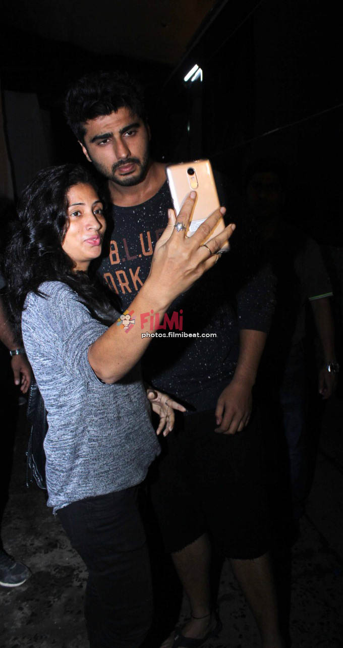 Arjun Kapoor And Randeep Hooda Spotted At Filmcity - Filmibeat