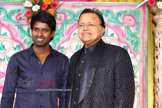 Actor Vasu Vikram Daughter Vasugi Wedding Reception - Filmibeat