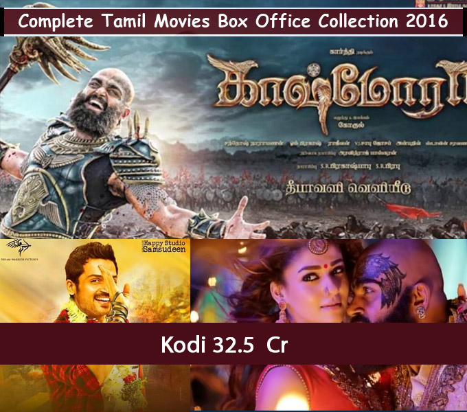 Complete Tamil Movies Box Office Collection 2016 - Filmibeat