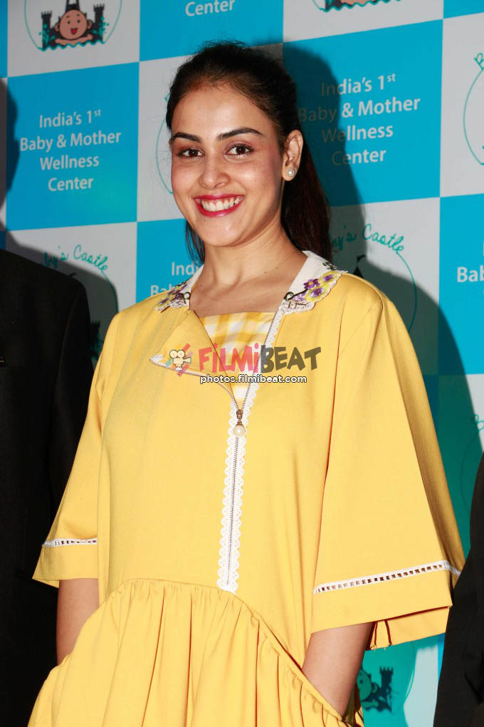 Genelia Dsouza Launch Baby And Mother Wellness Centre - Filmibeat
