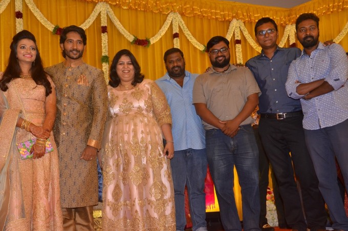 Actor Pandu Son Pintu Wedding Reception - Filmibeat