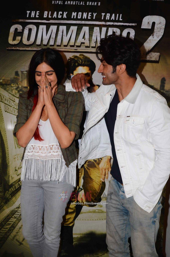 Commando 2 Movie Promotion - Filmibeat