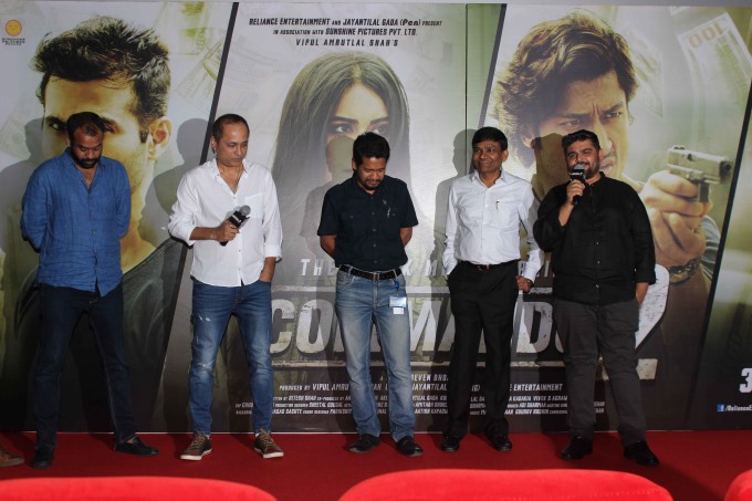 Commando 2 Trailer Launch - Filmibeat