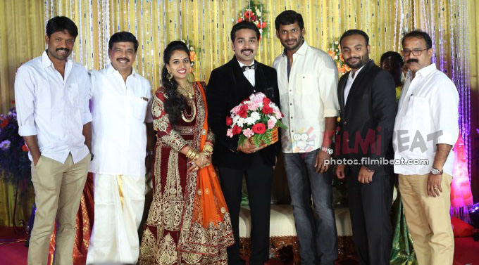 Actor Mithun Wedding Reception - Filmibeat